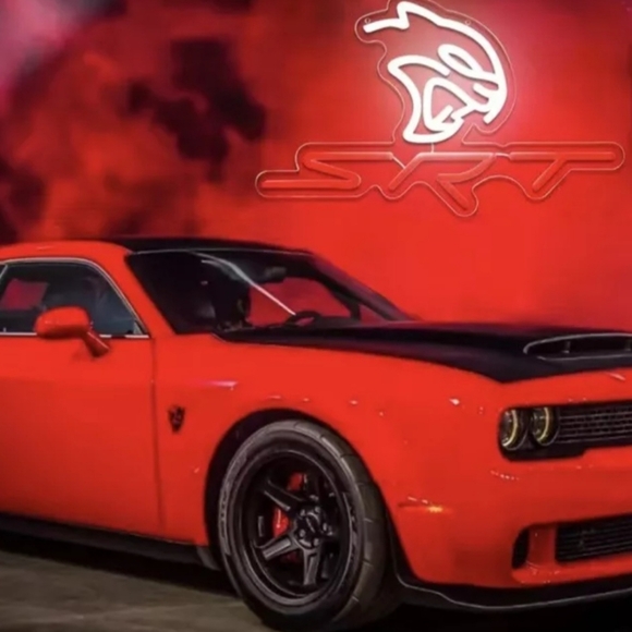 Accents | New Hellcat Srt Usb Light Sign Check My Listings For Many ...